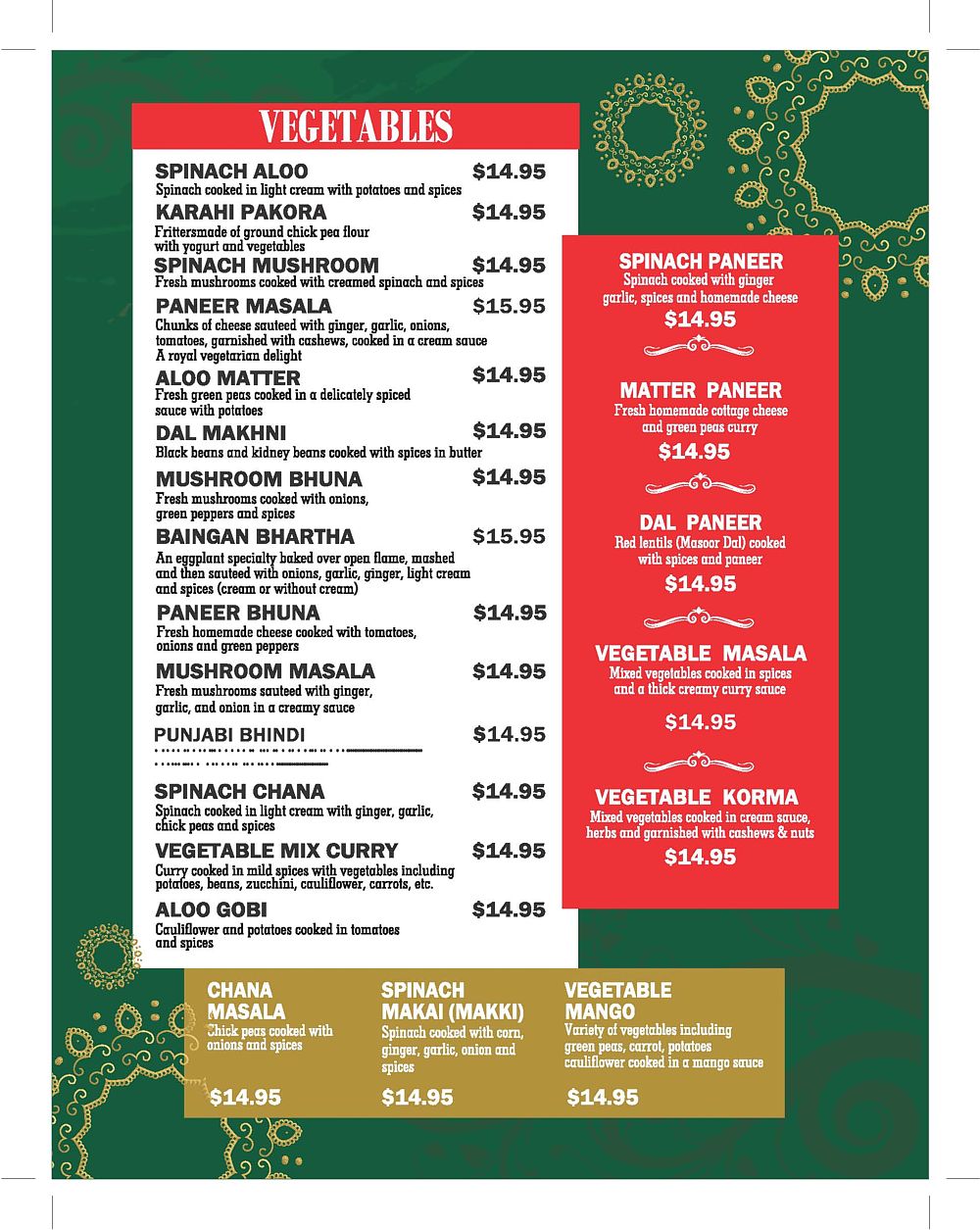 Indian Food Madison WI | Buffet | Curry Spice | Take Out
